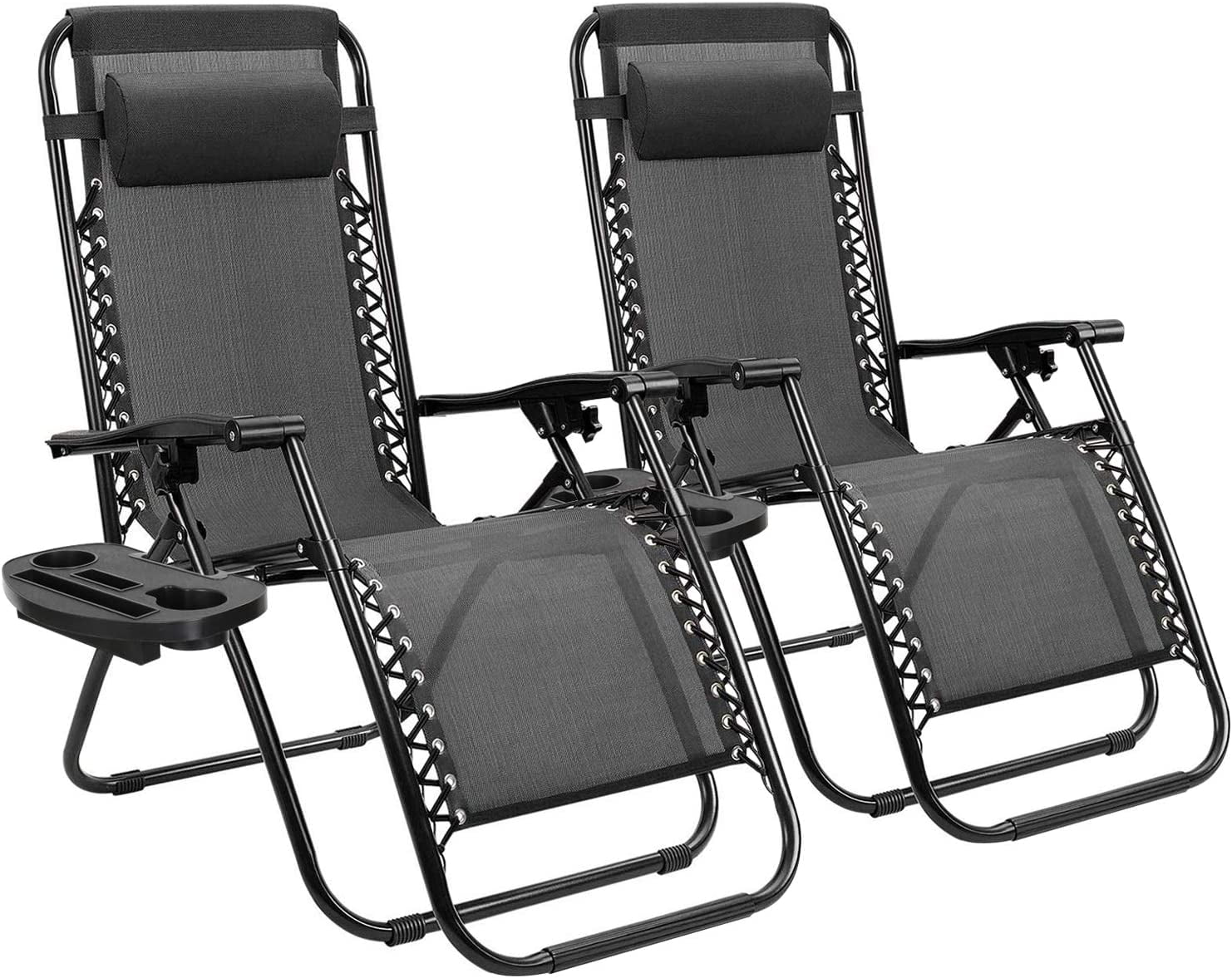 Coolnut Zero Gravity Chair Adjustable Folding Lawn Lounge Chairs coolnut-zero-gravity-chair-adjustable-folding-lawn-lounge-chairs