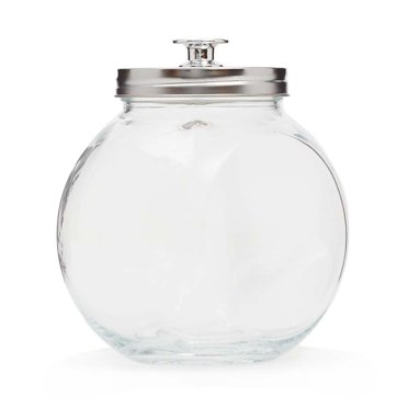 Amscan Shindigz Round Storage Jar: Sealed Plastic Candy Container with ...