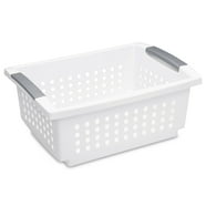 Curver Jute Large Grey Plastic Storage Basket - Walmart.com