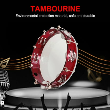 Tambourine Kids Hand Tambourine Toy Self-tuning Handbell Rattle For ...