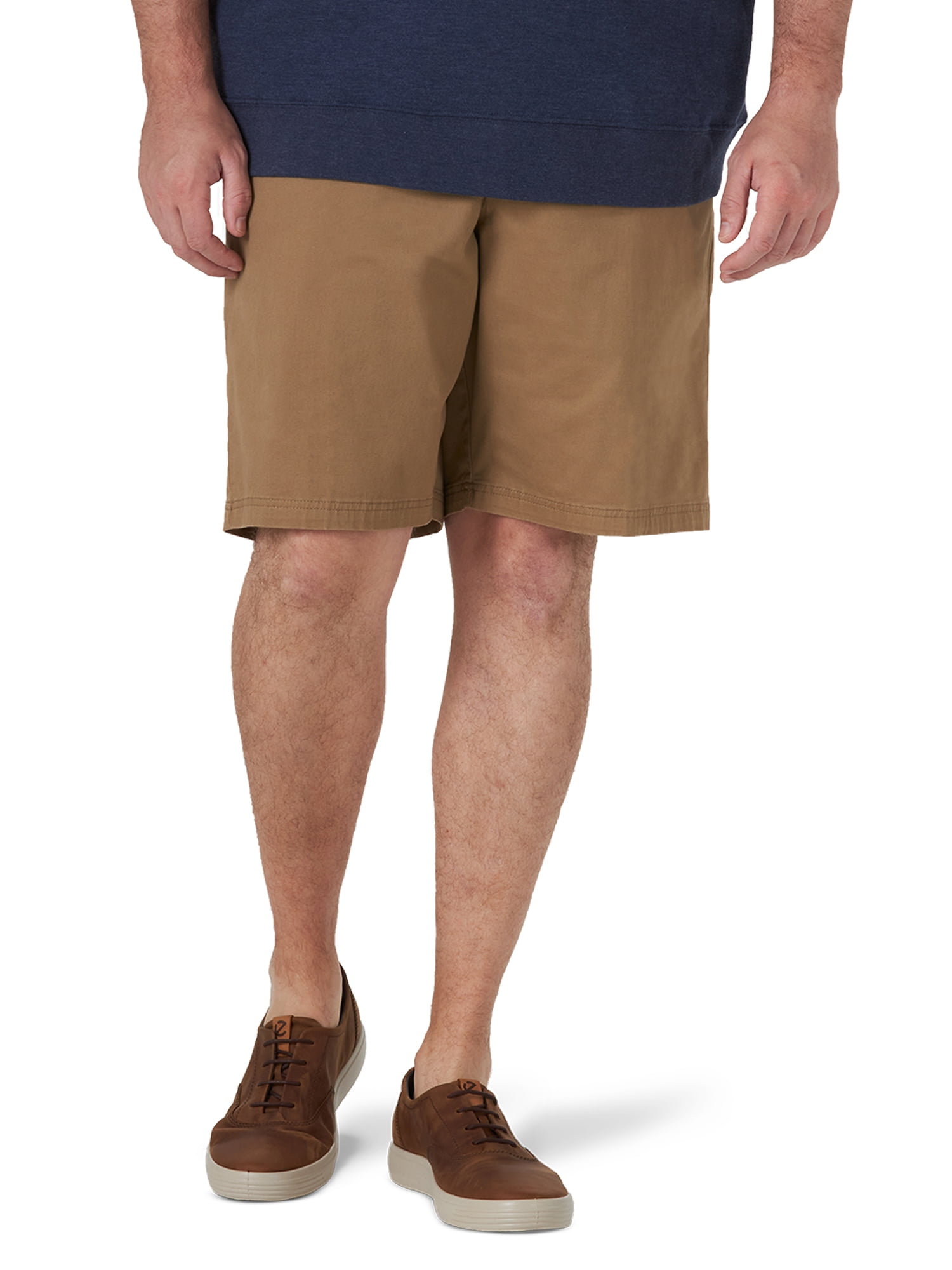 Lee Big Men's Extreme Comfort Flat Front Short - Walmart.com