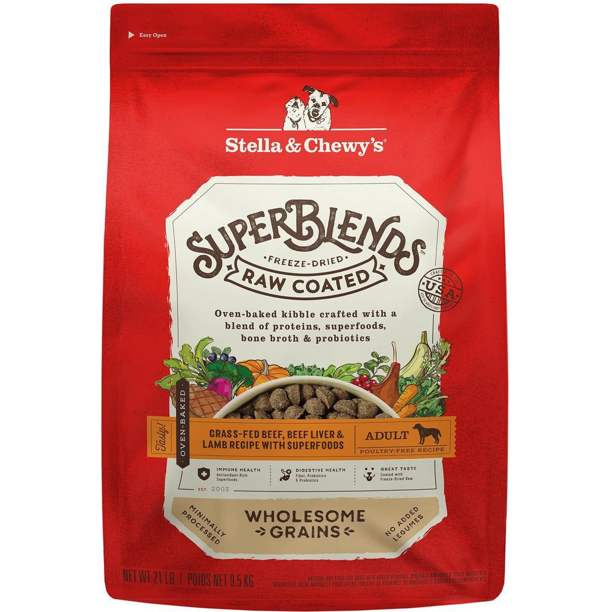 Click here for Stella & Chewys Superblends Raw Coated Wholesome G... prices