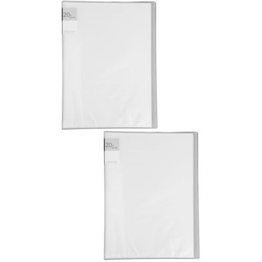 FRCOLOR 5pcs Display Folder File Folder Reusable File Container Plastic ...