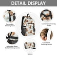 ALAZA Highland Cattle Flower-w7 Pattern School Backpack Travel Laptop ...