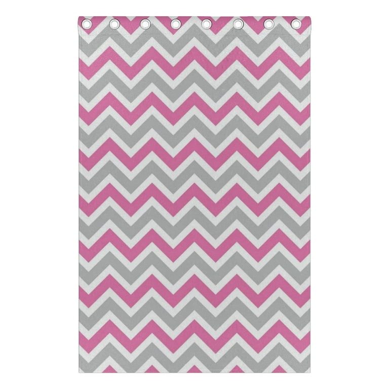 Grey And Pink Chevron Background