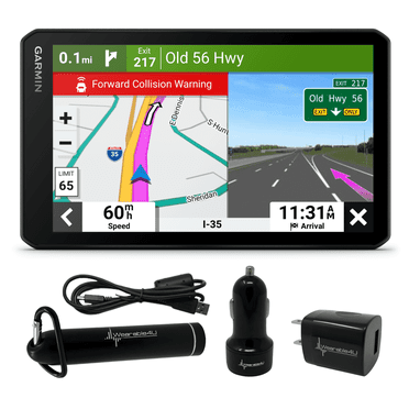 "Garmin DriveSmart 55 Navigator GPS with Traffic, Edge-to-Edge 5.5 ...