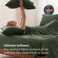 Deep Pocket King Sheet Set - 6 Piece, Prewashed Ultra-Soft King Size ...