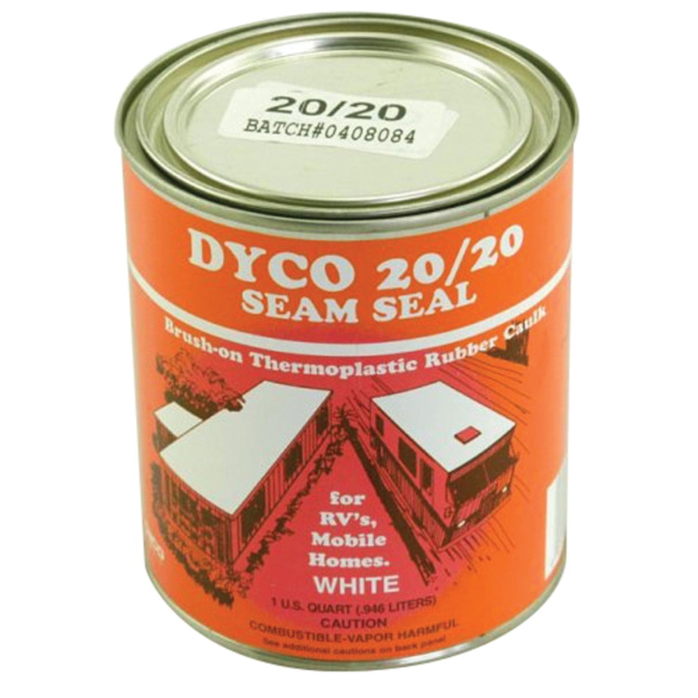Dyco 20/20 QT WHITE 20/20 SEAM SEAL White - Quart - Walmart.com ...