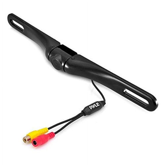 Pyle HD Vehicle Backup Camera System - DVR Dual Camera Rearview Mirror ...