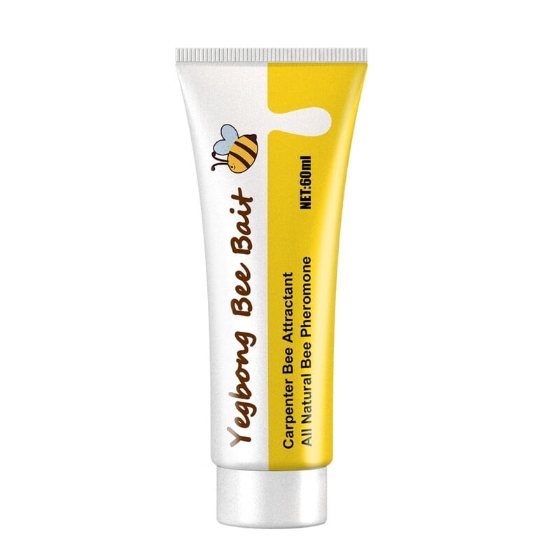 Papaba Bee Attractant,60ml Bee Bait All-Natural Wide Distribution Cream ...
