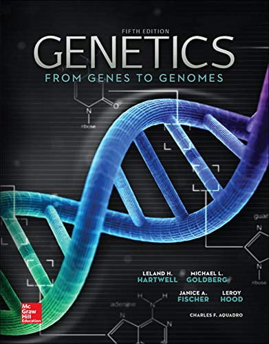 Pre-Owned Genetics: From Genes to Genomes, 5th edition, 9780073525310, 0073525316, Hardcover ...
