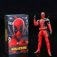 Hot Movie Deadpool & Wolverine Action Figures - Collectible Toy Model ...
