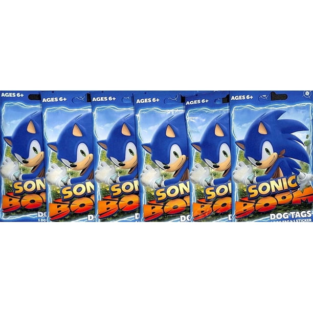 Sonic Boom Dog Tags Mystery Pack [LOT OF 6 ] - Walmart.com