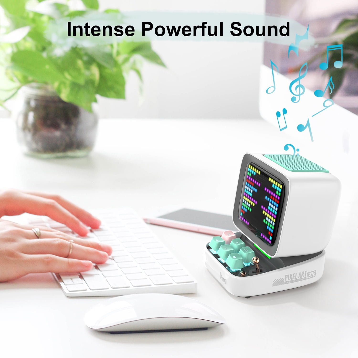 Divoom Ditoo - Pixel Art Portable Bluetooth Speaker | Ubuy Chile