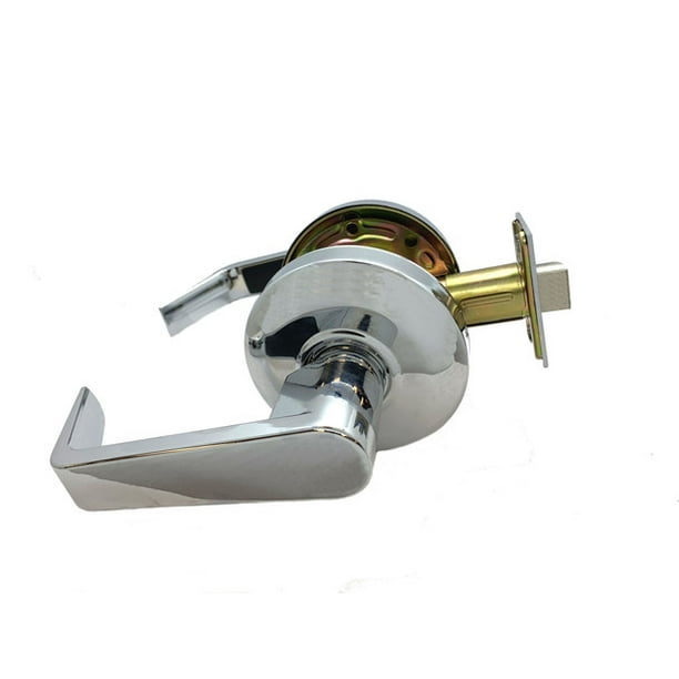 Cal-Royal SL00 US26 Entry Function Lever, SCH Keyway Polished Chrome ...
