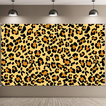 Leopard Print Backdrop Banner Zoo Jungle Safari | Walmart Canada