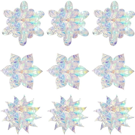 52 Pieces Anti Collision Window Clings Window Bird Alert Decals Bird ...