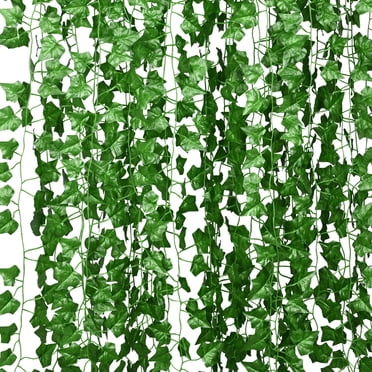 ROCKROK Artificial Leaves PVC Fake Agriculture Gardening Display for ...