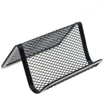 Mesh Business Card Holder Business Name Card Stand Office Collection ...