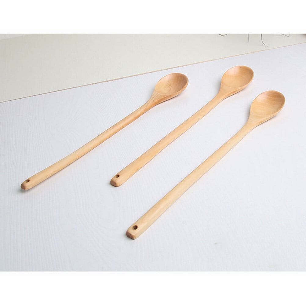 Click here for Washwepe 4pcs Handmade Wood Spoons For Cooking Wit... prices