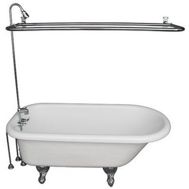 Proflo Pfw6032arsk Plus A 60" X 32" Alcove 8 Jet Whirlpool Bath Tub ...