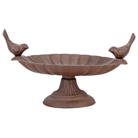 Esschert Design FB164 Small Cast Iron Pedestal Birdbath – Garden ...