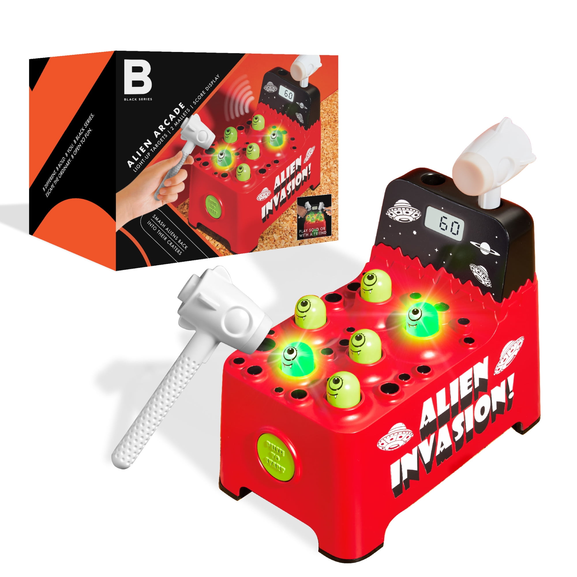 Black Series Light-Up Alien Arcade, Fun Table Top Game For Kids And ...