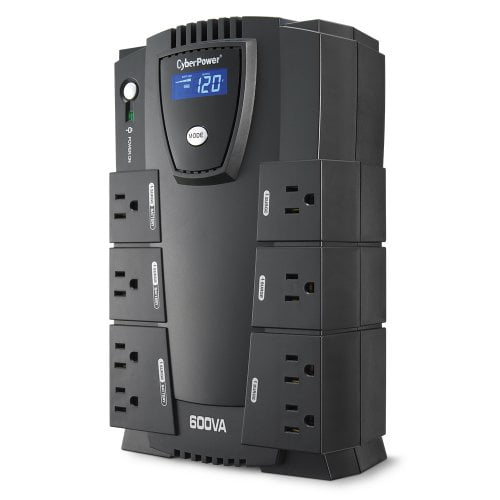 CyberPower CP600LCD - UPS - 340 Watt - 600 VA - Walmart.com - Walmart.com