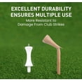 60PC Golf Tees Step Down Plastic Unbreakable 2.01inch Reusable Bulk ...