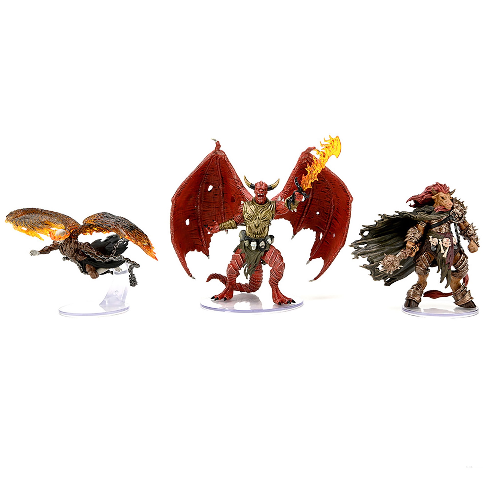 D&D Icons of the Realms Miniatures: Archdevils - Bael, Bel & Zariel - 3 ...