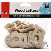 Wooden Craft Letters