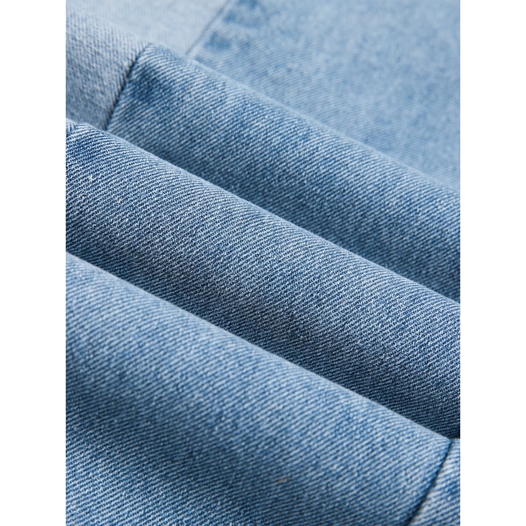 Distressed Denim Fabric