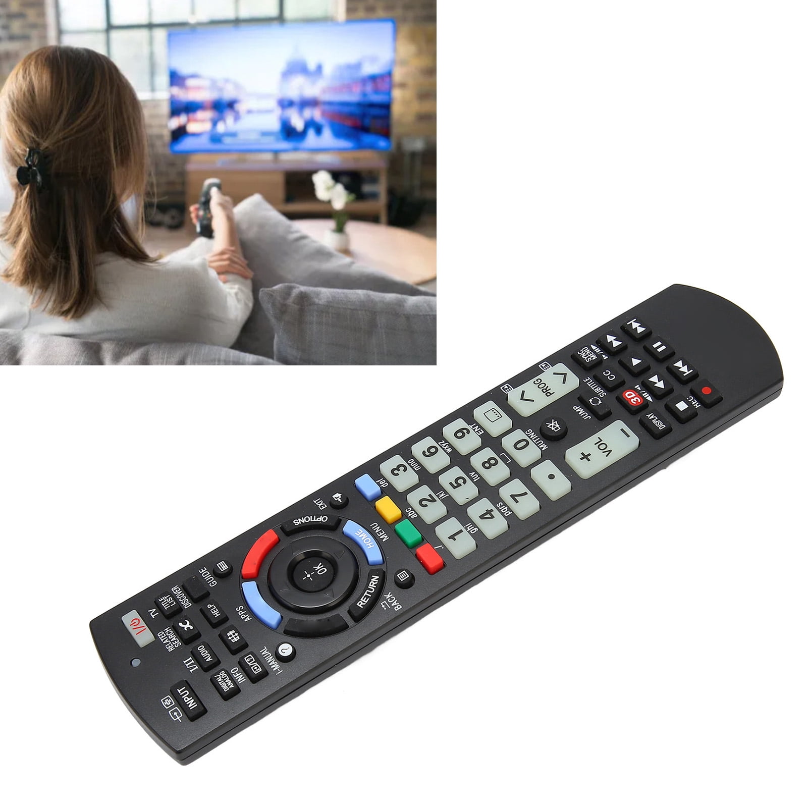 Control remoto de TV función de aprendizaje de reemplazo de control ...