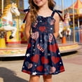 Povozer 4th July Clothing Baby Little Girls Patriotic Dress Smocked 4th ...