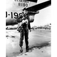Hollywood Photo Archive 26x32 White Modern Wood Framed Museum Art Print Titled - Jet Pilot ...