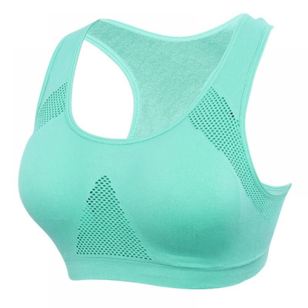 Saient Ladies Fitness Bra Padded Bralette Seamless Double Layer Push Up