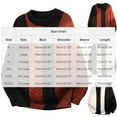 Color Block Sweaters for Men Stylish Crewneck Cable Knit Pullover Long ...