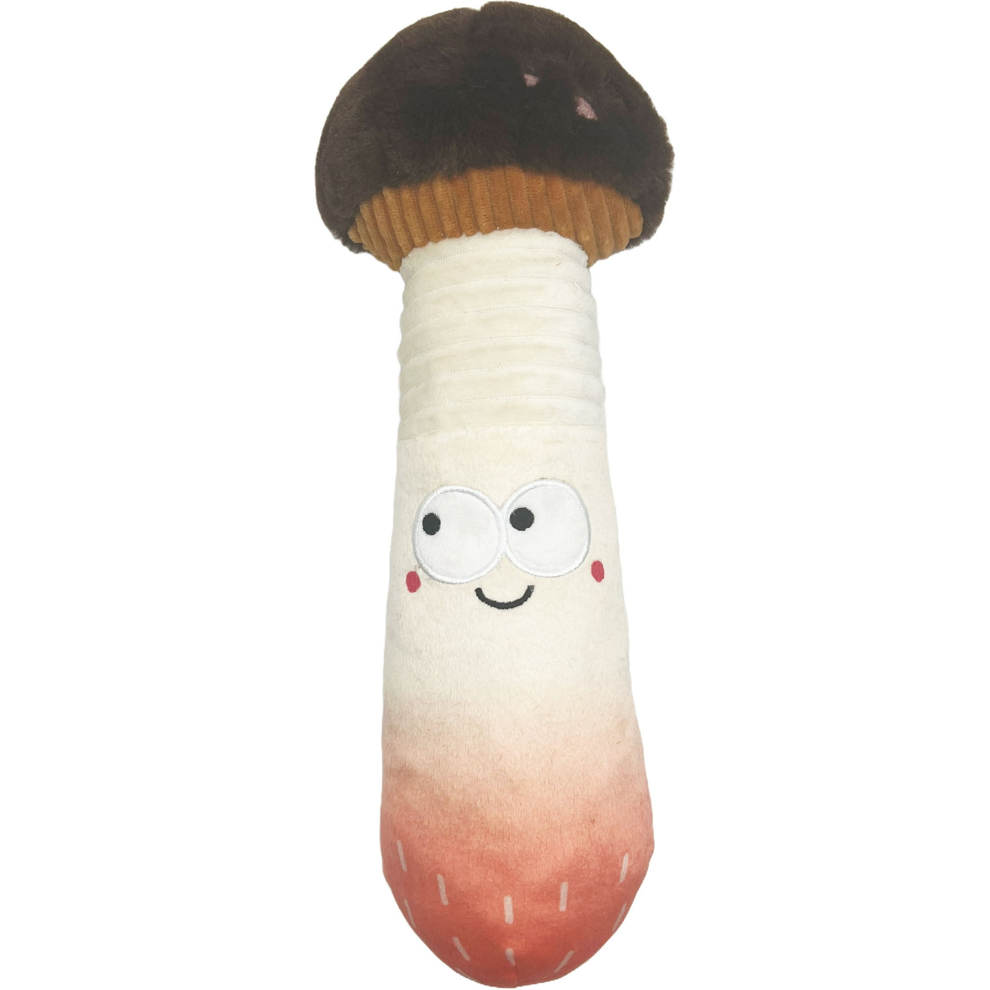 Click here for Gigwi Soft Squeaky 13.5 Plush Mushroom-Shapped Dog... prices