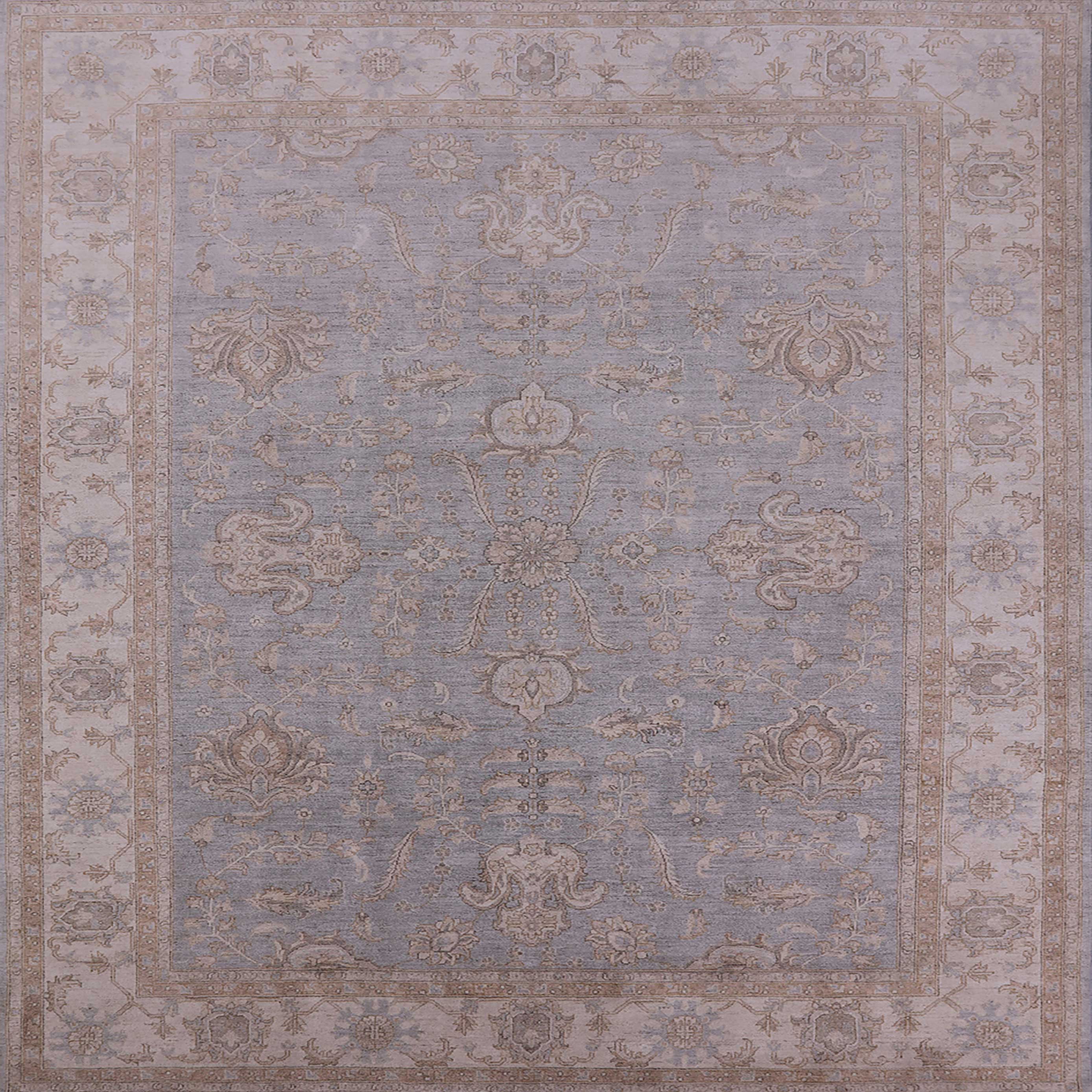 Ahgly Company Indoor Square Mid-Century Modern Rose Dust Purple Area ...