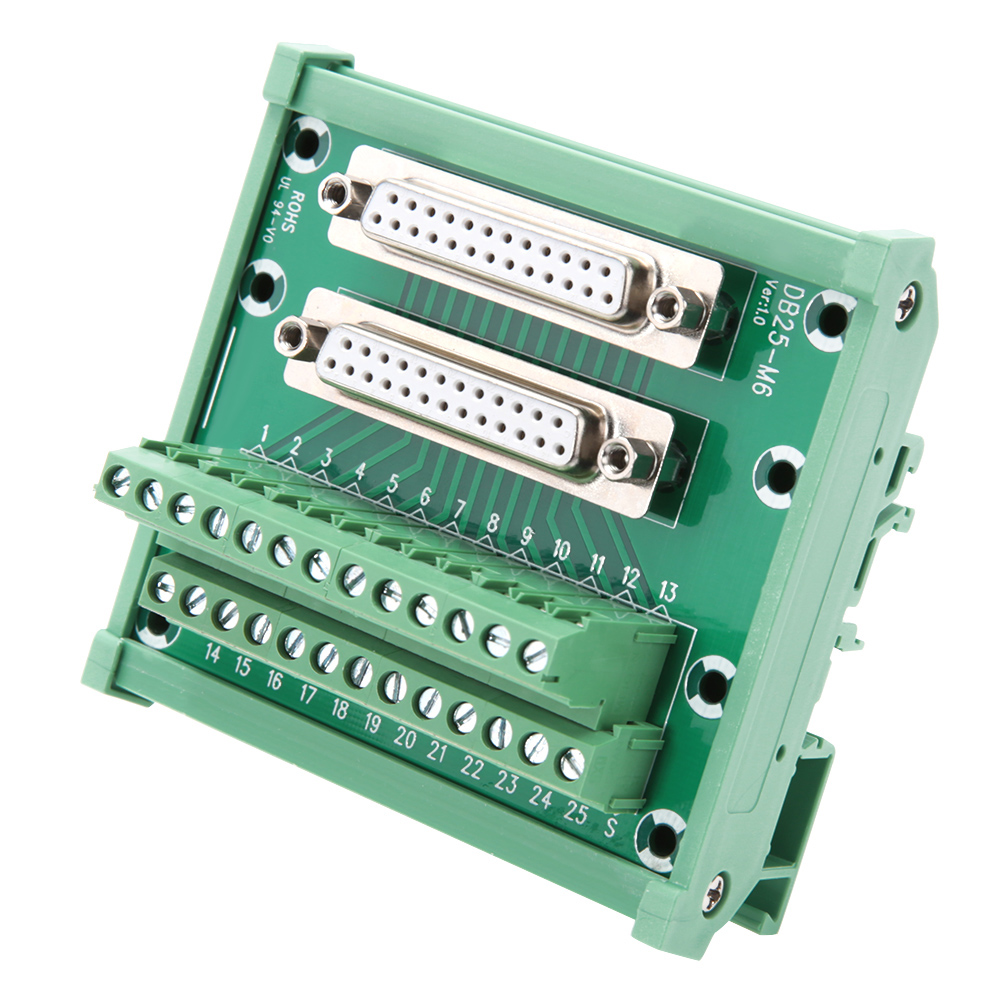 DB25 DIN Rail, Easy To Connect Terminal Block Convenient Replacement ...