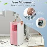Costway 10000 BTU ASHARE Portable Air Conditioner 3-in-1 AC Unit with Cool Dehum Fan Sleep Mode ...