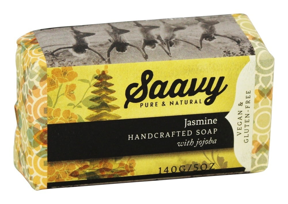 Saavy Naturals - Handcrafted Soap with Jojoba Jasmine - 5 oz. - Walmart.com