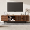 78 inch Modern TV Stand for TVs up to 85", Entertainment Center with ...