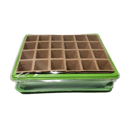 24 grid seedling box small greenhouse - equipped with 2 12 grid ...