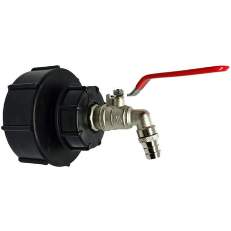 IBC Container Accessories 3/4"IBC Outlet Tap Brass Ball Outlet Tap with ...