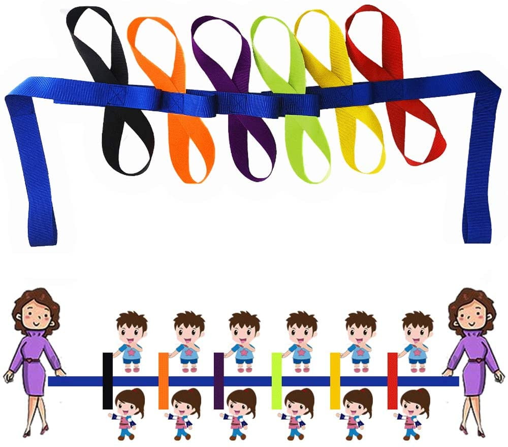 Safety Walking Rope Line Rope for Kids Walking Rope for Preschool (12 ...