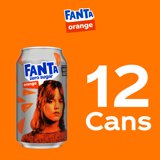 Fanta Zero Sugar, Caffeine-Free Orange Fruit Soda Pop, 12 fl oz, 12 ...