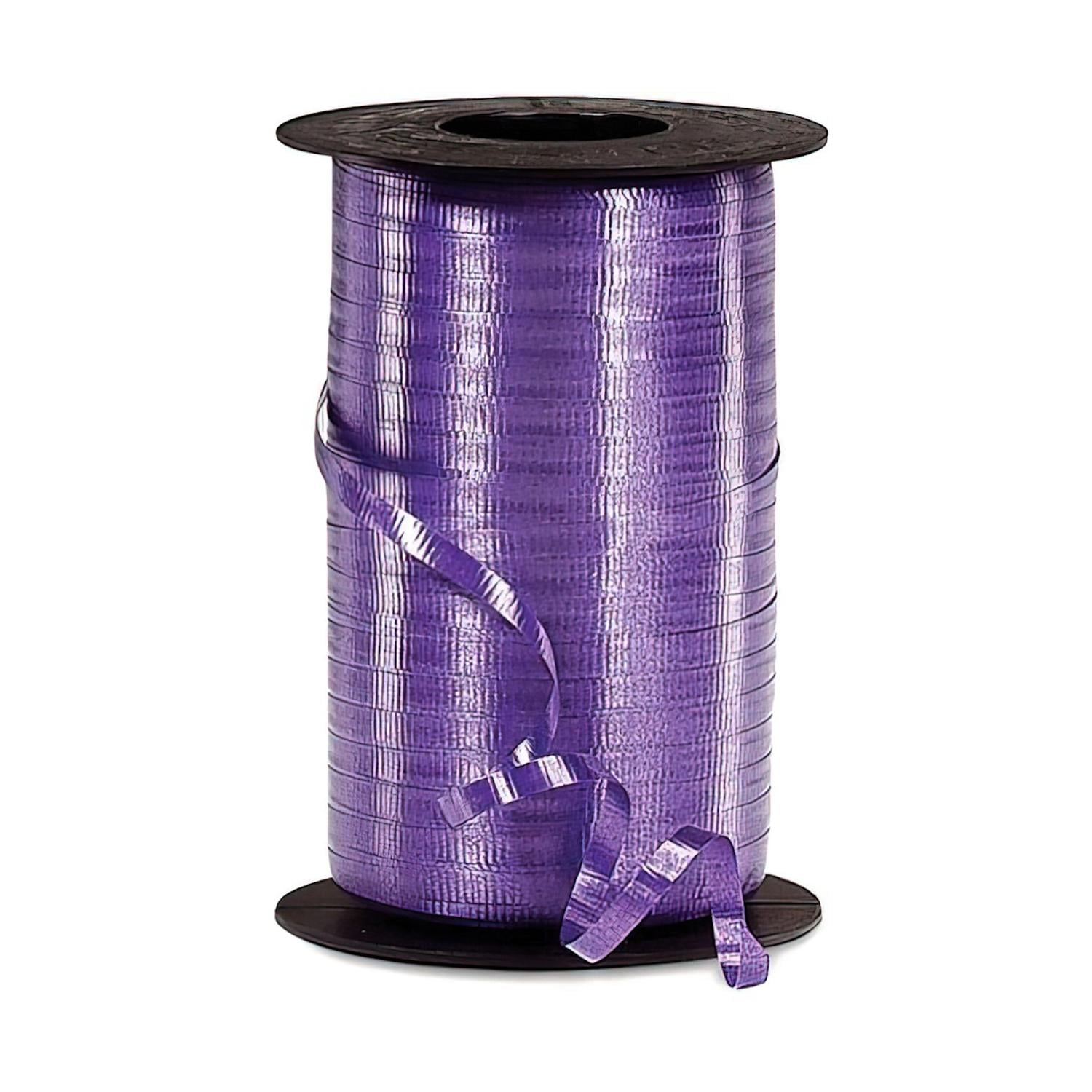 Listón Rulin Curling Curly Liso Colores Deco 400 Metros purpura ...