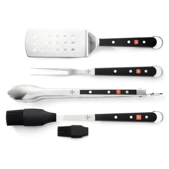Wusthof Stainless Steel 4 Piece BBQ Set - Walmart.com