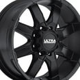16" Black Phantom 225 Wheel by Ultra Wheel 225-6883SB+10 - Walmart.com
